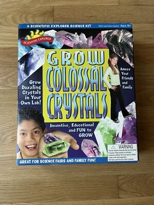 NEW. Scientific Explorer Colossal Crystals Kit. Educational and Fun. | eBay