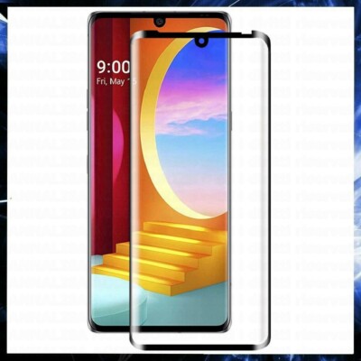 For LG VELVET SCREEN PROTECTOR 9H TEMPERED GLASS FULL DISPLAY COVERAGE ...