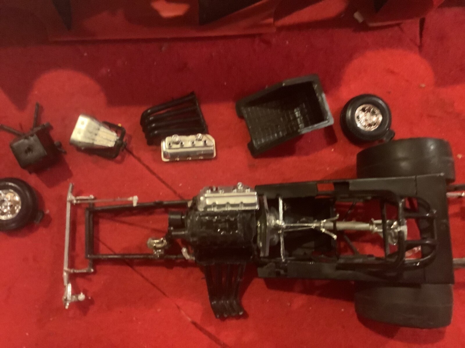 REVELL 1/16 SCALE 1970'S GENE SNOW CHARGER FUNNY CAR MODEL KIT Build | eBay