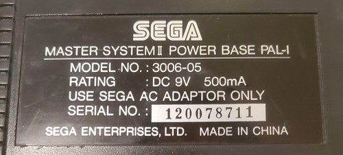 Sega Master System 2 complete with leads & controllers - UNTESTED | eBay