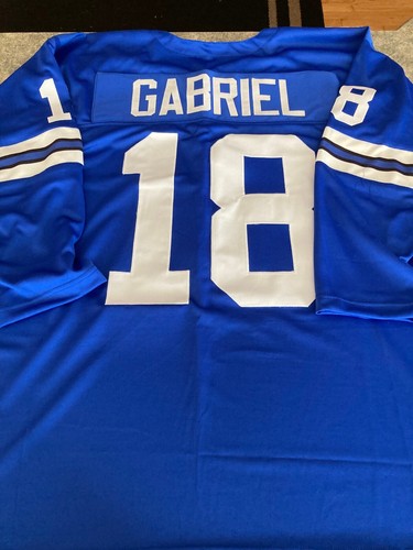 Rams Roman Gabriel custom unsigned jersey | eBay