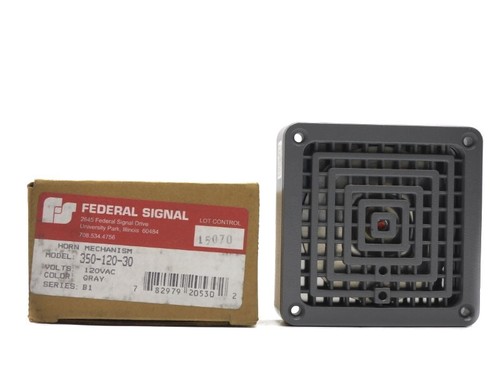FEDERAL SIGNAL 350-120-30 SER. B1 120VAC 0.22/0.18A NSMP | eBay