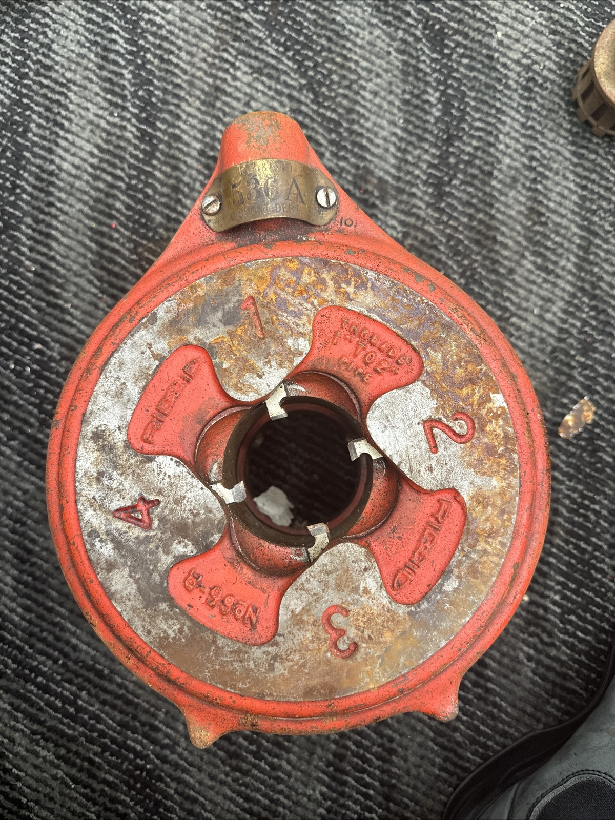 RIDGID NO. 65-R 1"- 2" Pipe Threader Rigid Ratcheting Die Cutter 65R | eBay