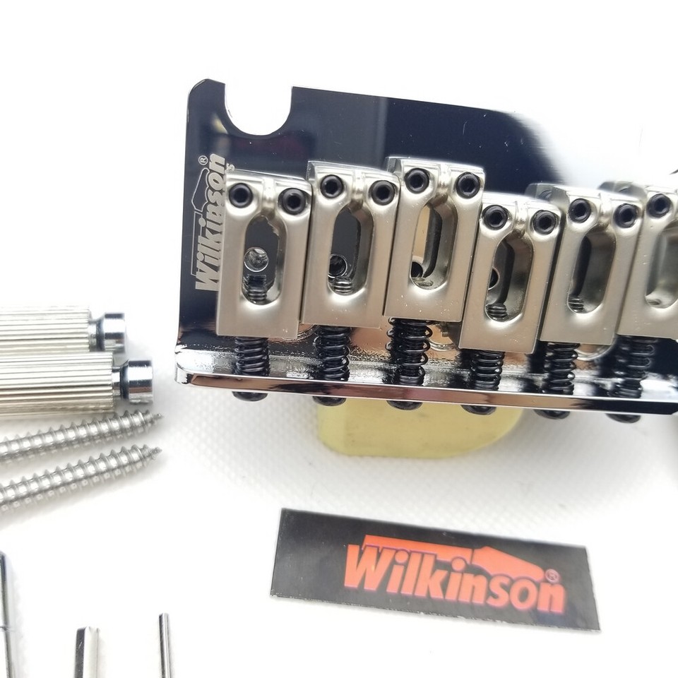 Wilkinson 2 Post Point Tremolo System Bridge WOV06 Chrome for ST TL ...