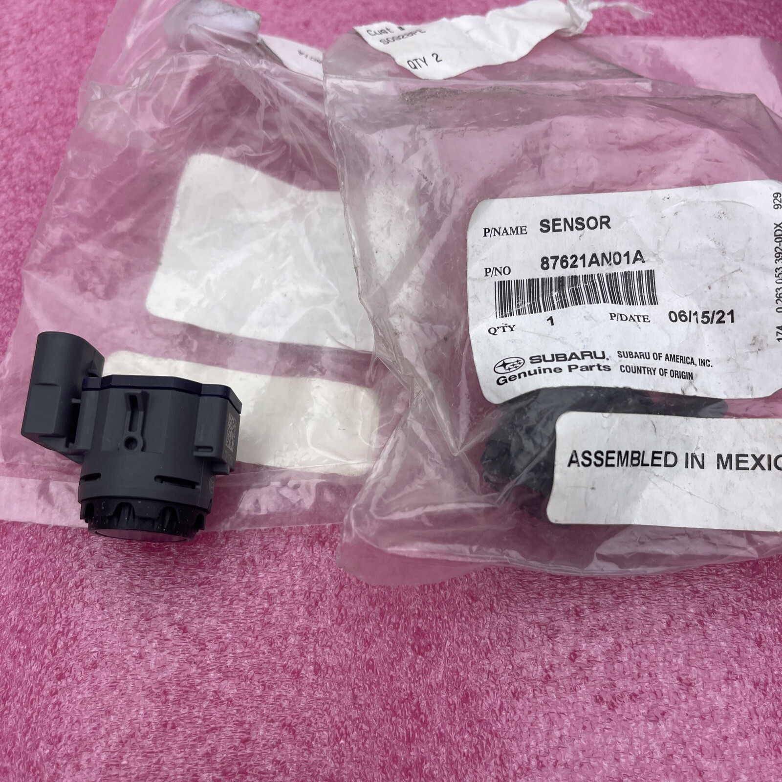 17-19 OEM Subaru Outback Sensor Sonar Rear Bumper 87621AL01A for sale ...