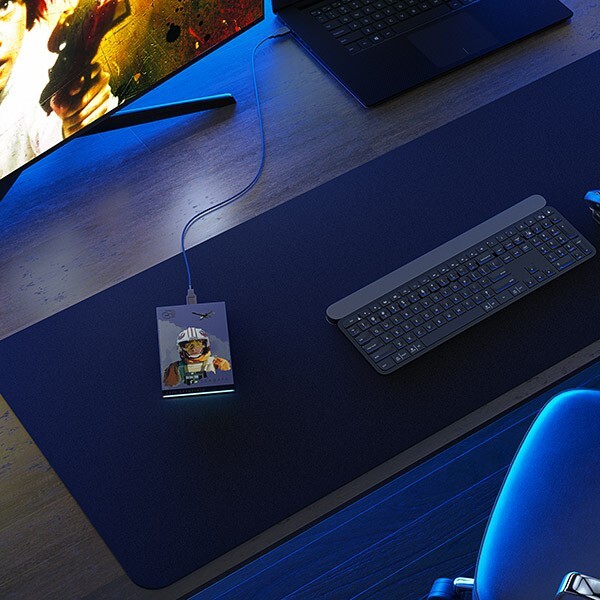 Seagate 2TB Luke Skywalker SE FireCuda USB 3.2 External Hard Drive ...