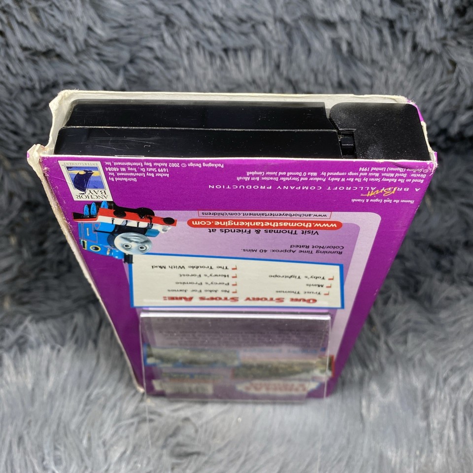 Thomas Tank Engine Friends Trust Thomas & Stories VHS Tape 1992 Video ...