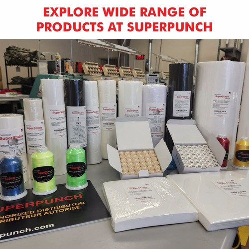 Invisible No-Show Mesh Stabilizer, 1.5 oz Cutaway for Embroidery ...