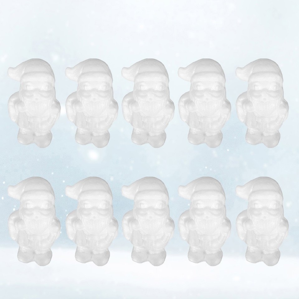 10Pcs Creative Frothy Santa Claus Preschool Education Manual Toy ...