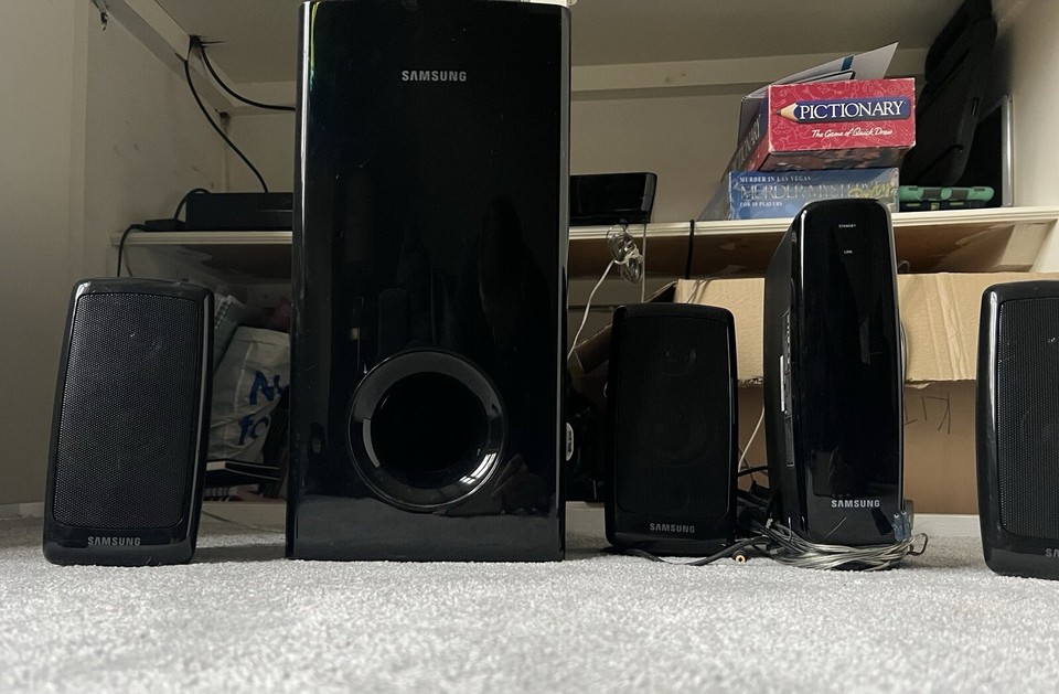 Samsung HT-D5000 Blu ray DVD and SWA4000 Home Theater System | eBay UK