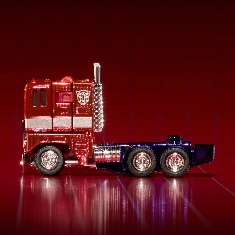 Hot Wheels Transformers Optimus Prime Die-Cast Generation 1 Edition New ...