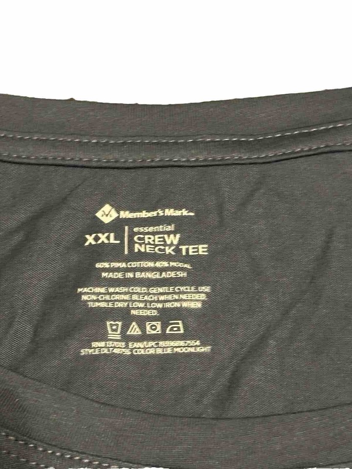 Members Mark Essential Crew Neck Tee | eBay