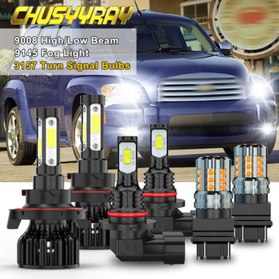 For Chevrolet HHR 2006-2011 LED Headlight + Fog Light + Turn Signal ...