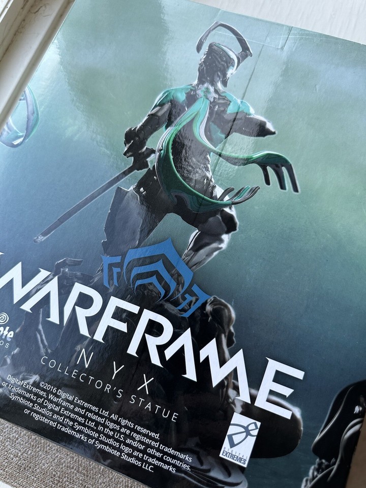 Warframe Nyx Statue RARE NEW IN BOX Limited Edition Factory Sealed | eBay