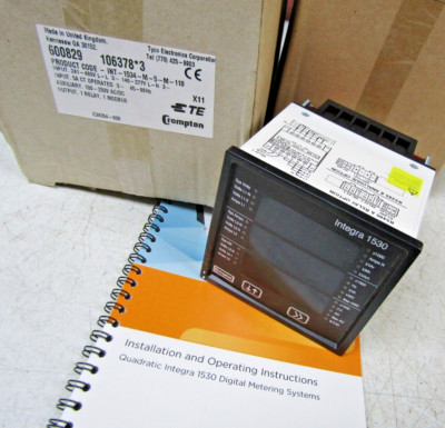 🔥NEW CROMPTON INTEGRA 1530 DIGITAL POWER METER INT-1534-M-5-M-110 | eBay