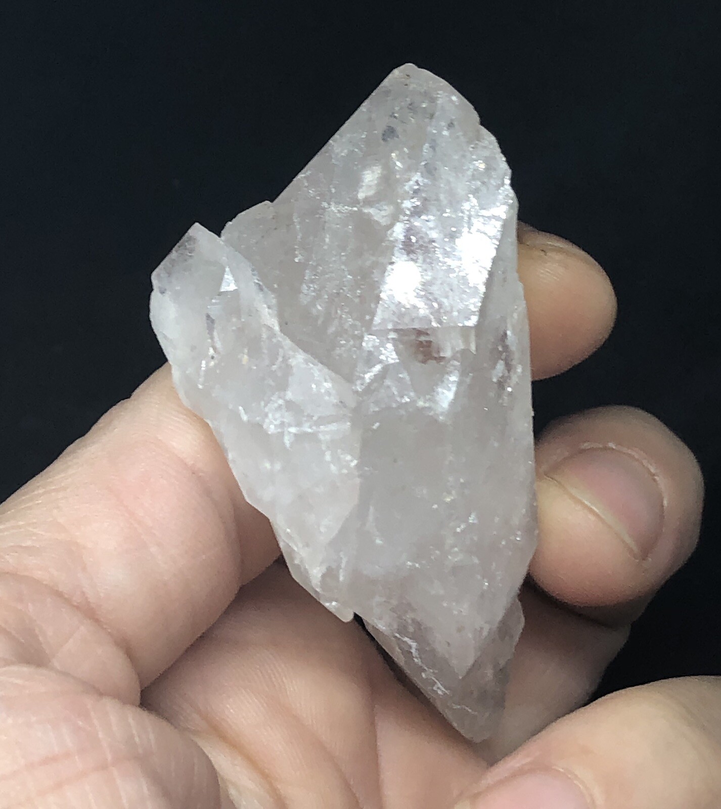 Double Terminated Self-Healed Quartz Crystal, 50 g, Reiki, Chakra ...