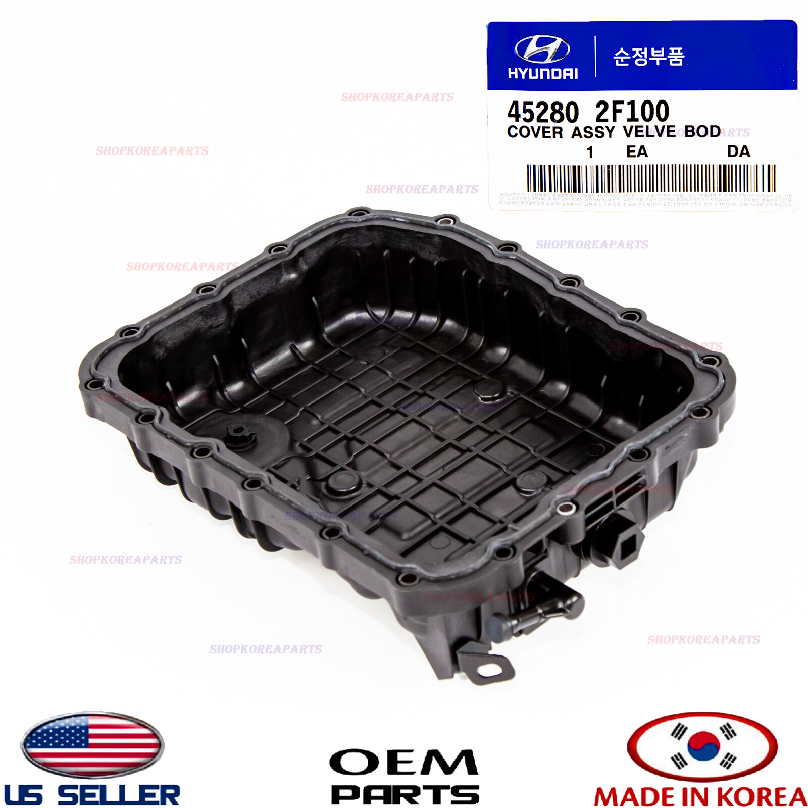 Genuine Valve Body Cover Transmission Oil Pan ⭐OEM⭐ Elantra Veloster ...
