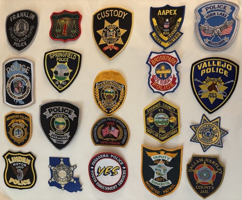 20 Police-Law enforcement Patches | eBay