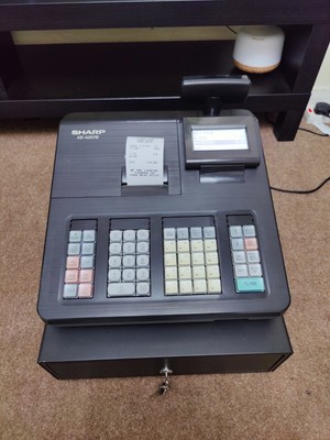 Sharp XE-A207B Electronic Cash Register Till I 464 | eBay UK