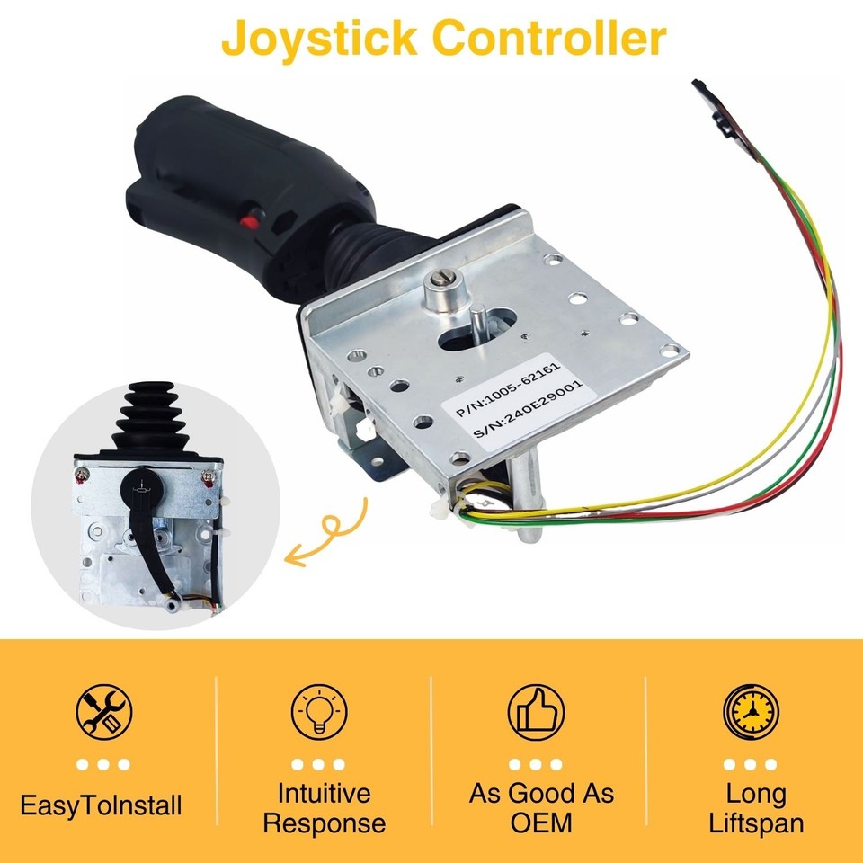 62161GT Single Axis Joystick Controller for Genie GS-1530 GS-1930 GS ...