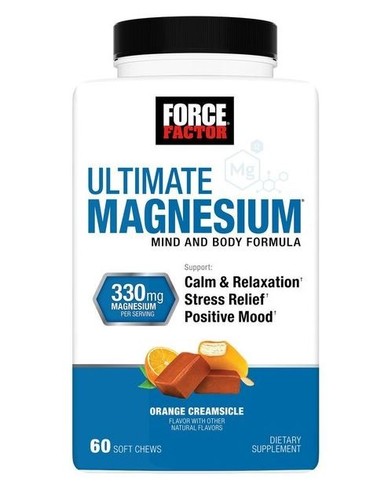 Force Factor Ultimate Magnesium Supplement, Magnesium for Sleep ...