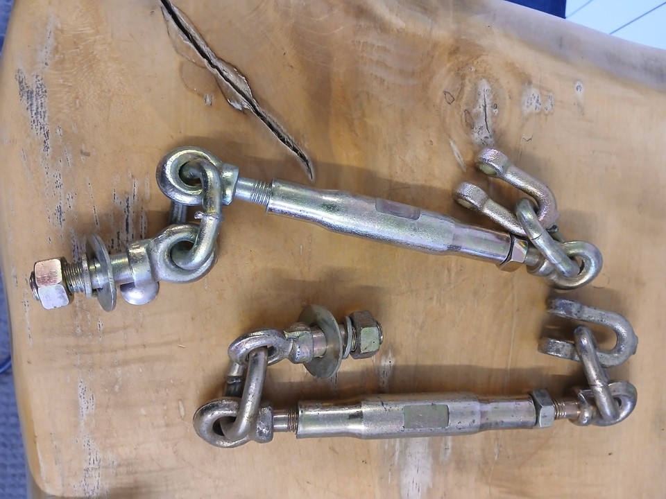 1 Pair check chains to fit Jinma, Siromer 204,254 & 304 Compact ...