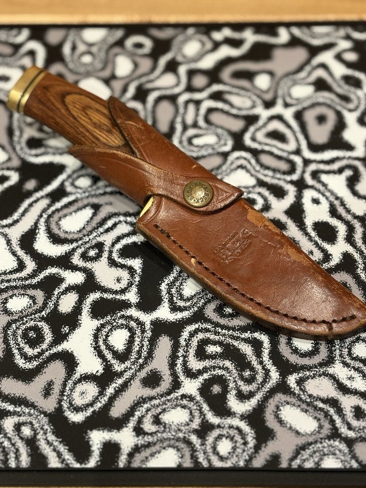 Buck Knives Alaskan Guide 191 Leather Knife Sheath | eBay