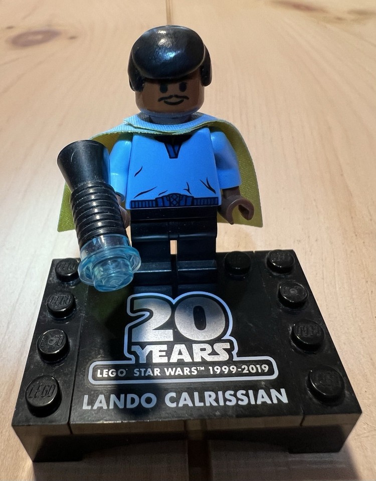 Lego Lando Calrissian sw1027 20th Anniversary Star Wars Minifigure and ...