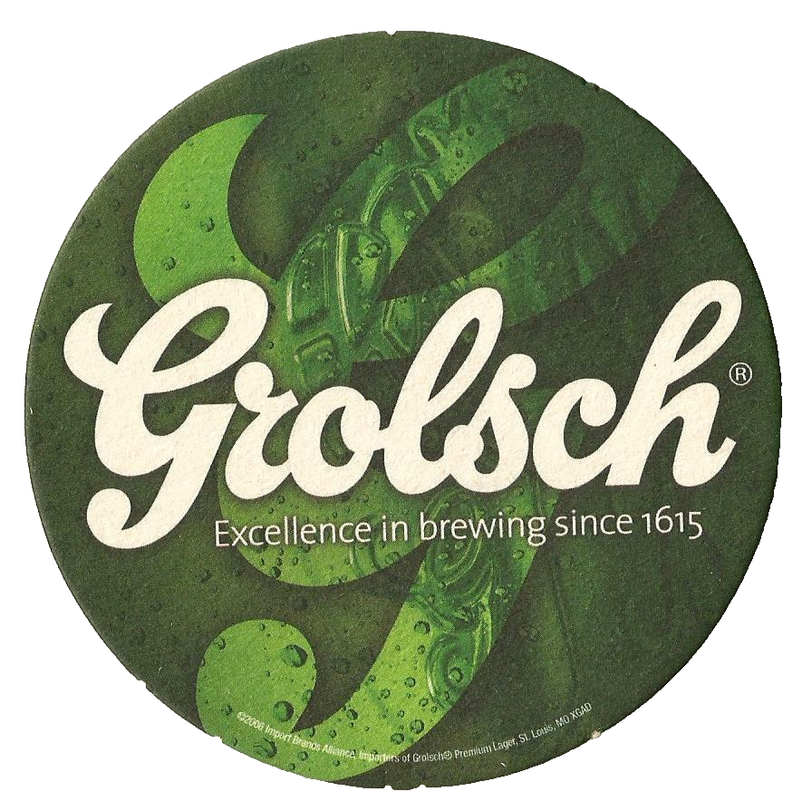 12 Grolsch Original Swingtop Beer / Bar Coasters | eBay
