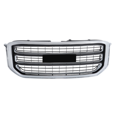Plastic Front Upper Bumper Grille For GMC Yukon XL 2015-19 2020 Chrome ...