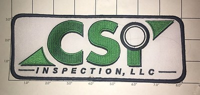 CSi Inspection Patch - big size - 8 inches by 3 inches | eBay