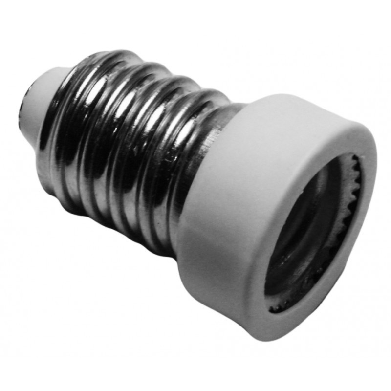 10X European Base (E14) to Candelabra Base (E12) Light Socket Reducer ...