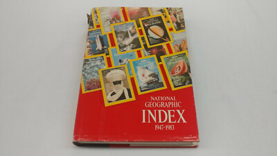 National Geographic Index Hardcover Book 1947-1983 | eBay