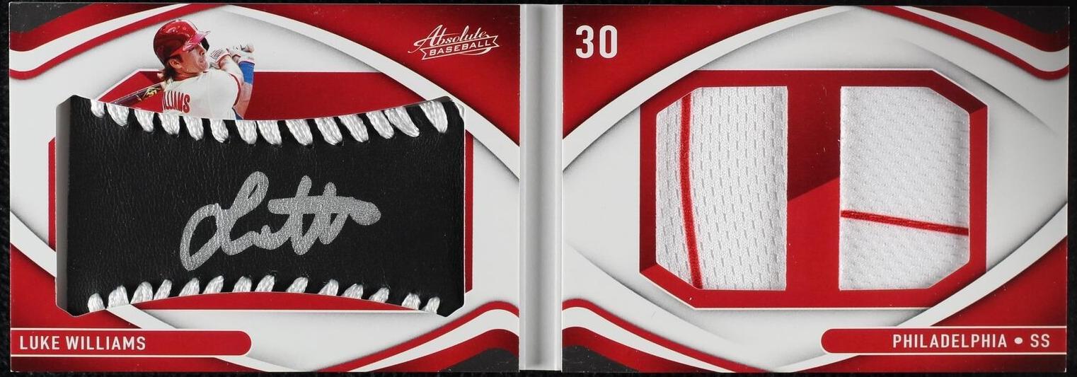 2022 Panini Absolute - Rookie Baseball Material Booklet Signatures Luke ...