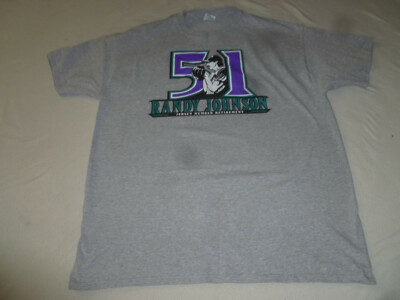 RANDY JOHNSON #51 JERSEY NUMBER RETIREMENT T-SHIRT MENS SIZE XL ...