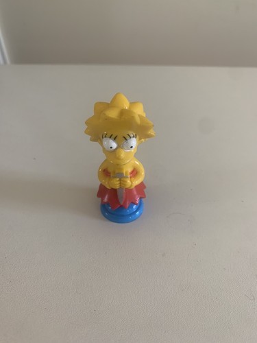 The Simpsons 3D Chess Lisa Bishop Replacement Piece Blue Base/Red Shirt ...