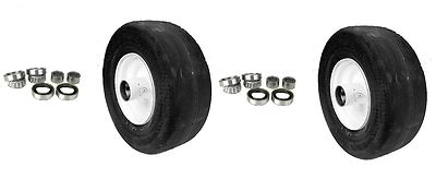 2 PK. RUN FLAT WHEEL ASSEMBLY 13X500X6 103-0064,109-9126,110-8837(WHITE ...