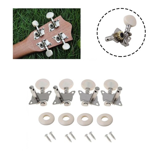 Ukulele 2L2R Machine Heads Tuners Tuning Pegs for 21" 23" 26" 4-Strings ...