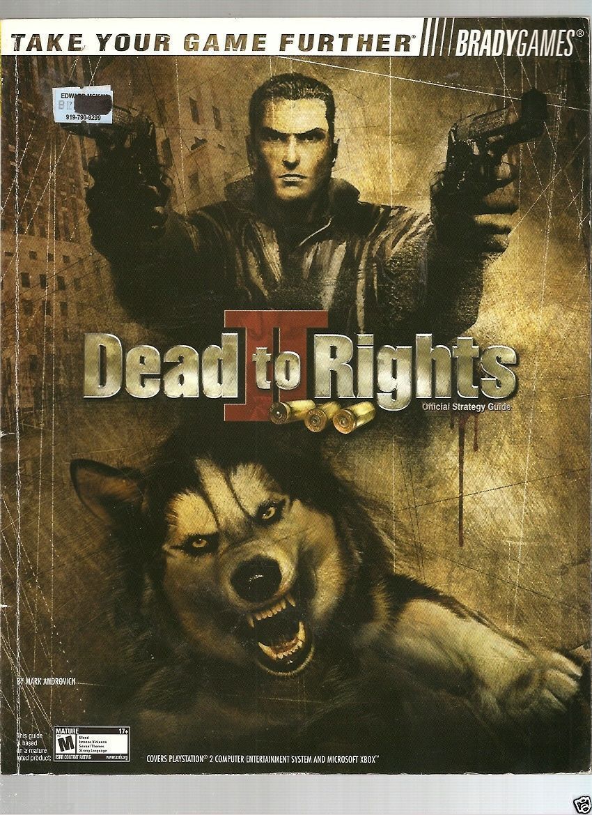 Dead to Rights II by Mark Androvich, BradyGames Staff, Doug Walsh and ...