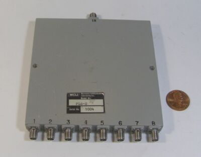 MCLI 8-Way Power Divider PS8-8 20W 2-8GHz Microwave Communications | eBay