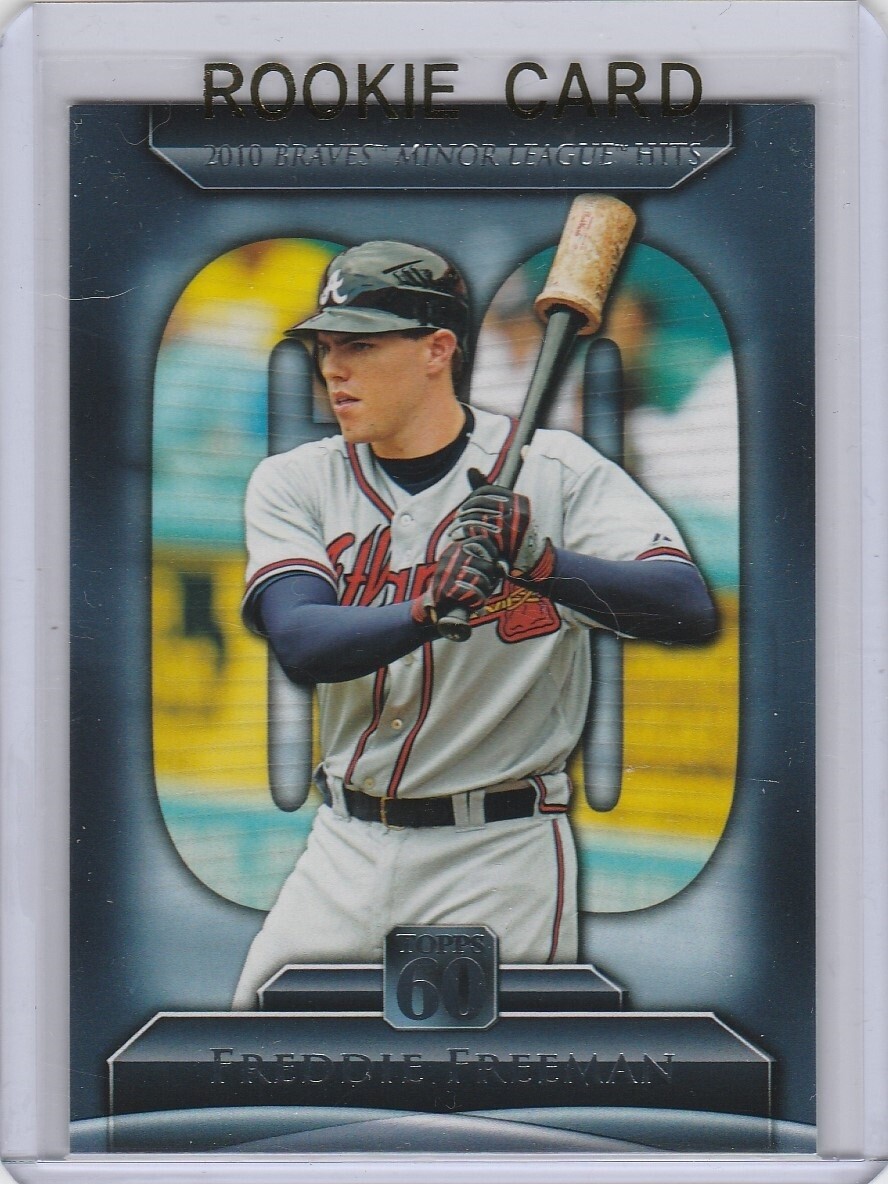 FREDDIE FREEMAN Atlanta Braves RC Topps Baseball 2011 ROOKIE CARD! | eBay
