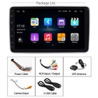 9" Rotatable Touch Screen Android 9.0 Quad Core Car Stereo Radio Video ...