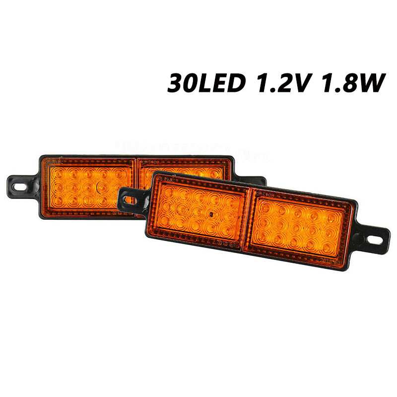 2X Sealed Bullbar Lights Front Indicator Park Bull Bar Light Car Lamp ...