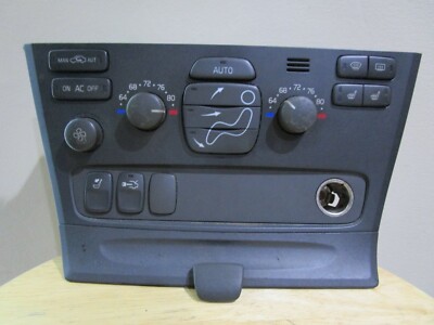 Volvo S60 CLIMATE CONTROL dash unit OEM grey AC HEAT dual zone | eBay