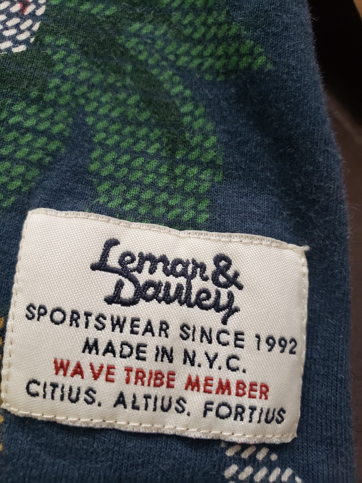 Lemar & Dauley Blue Tank Citrus, Altius, Forties Size Small Vintage | eBay