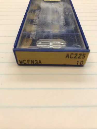 10 pcs. WCFN3A AC225 SUMITOMO INSERTS (loc I5) | eBay