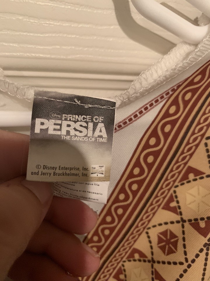 Disney Princess Tamina Child Size 4-6X From Prince Of Persia Tunic Only ...