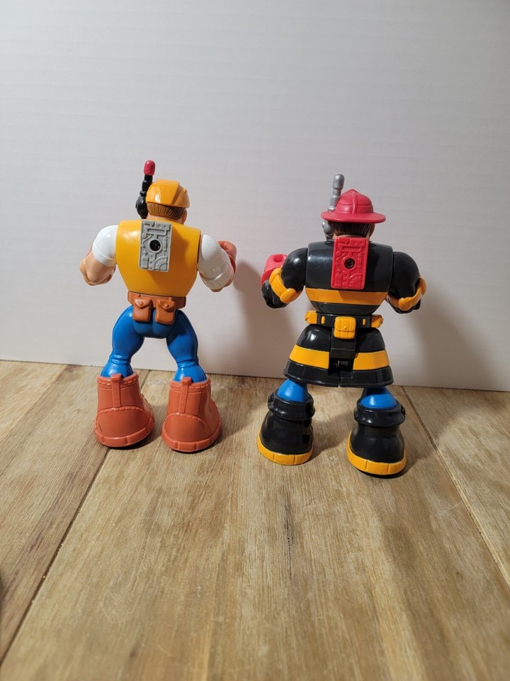 1997 Fisher-Price Mattel Rescue Heroes Jack Hammer , Fireman | eBay