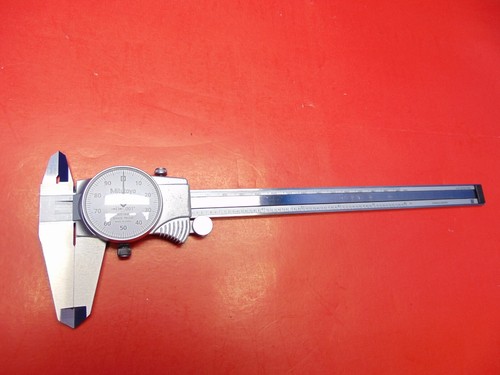 MITUTOYO 8" DIAL CALIPER MACHINIST INSPECTION TOOL | eBay