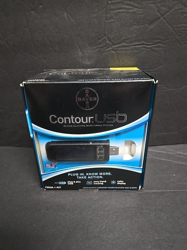 Bayer Contour USB Blood Glucose Sugar Monitoring Testing System ...